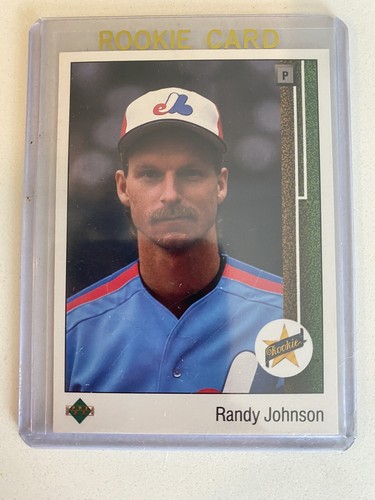 1989 Upper Deck Randy Johnson #25 Rookie RC | eBay