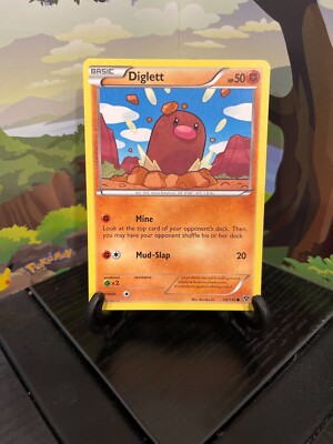 Diglett 58/146 - XY Base - Common - Pokemon Card TCG - LP | eBay