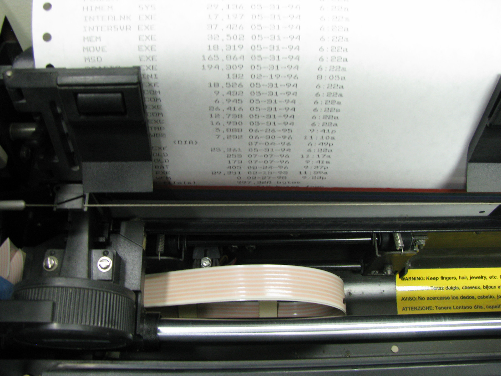 IBM 5182 Wide Carriage BW/Color Dot Matrix Prtr - | eBay