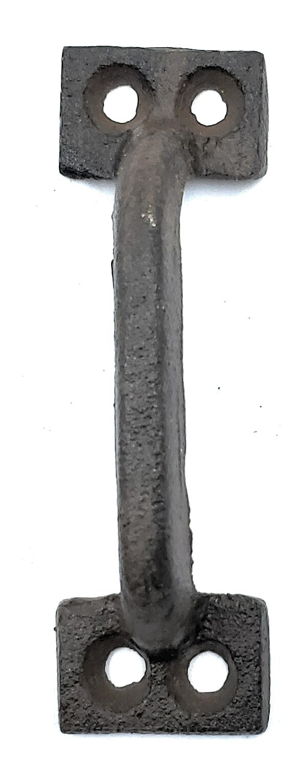 12 Small Handles Drawer Door PullsCabinet Rustic Cast Iron Decor 3 5/8 ...