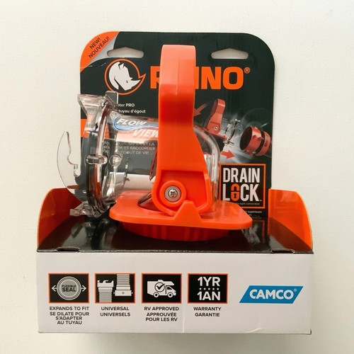 NEW Camco Drain Lock 39730 Rhino Rv Sewer Adapter Pro Locking Elbow | eBay