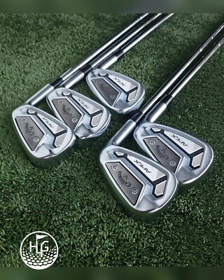 Callaway Apex TCB Forged 6-PW Irons Set Steel Shaft Stiff Flex #013404 ...