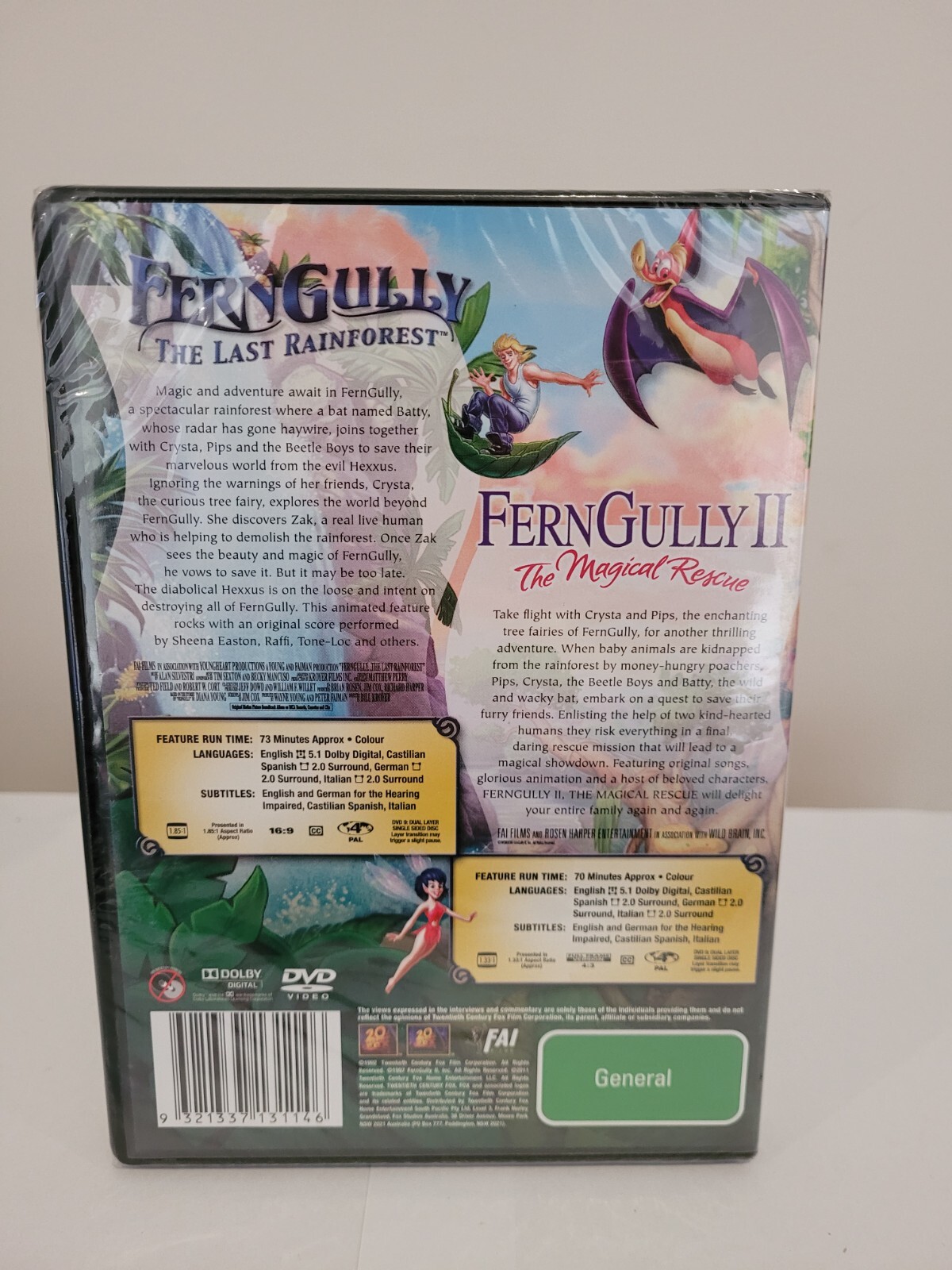 Fern Gully - The Last Rainforest / Fern Gully 02 - The Magical Rescue ...