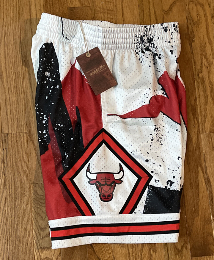 Chicago Bulls Mitchell Ness Hardwood Classics Hyper Hoops Swingman ...