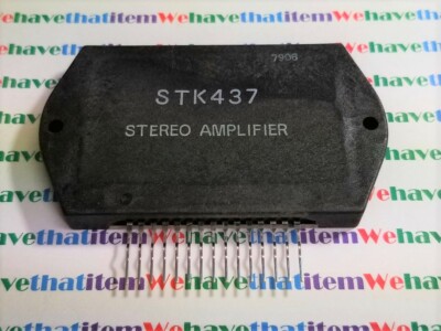STK437 / STEREO AMPLIFIER / IC / 1 PIECE (qzty) | eBay