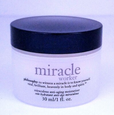 PHILOSOPHY MIRACLE WORKER MIRACULOUS ANTI AGING MOISTURIZER 1 OZ ...