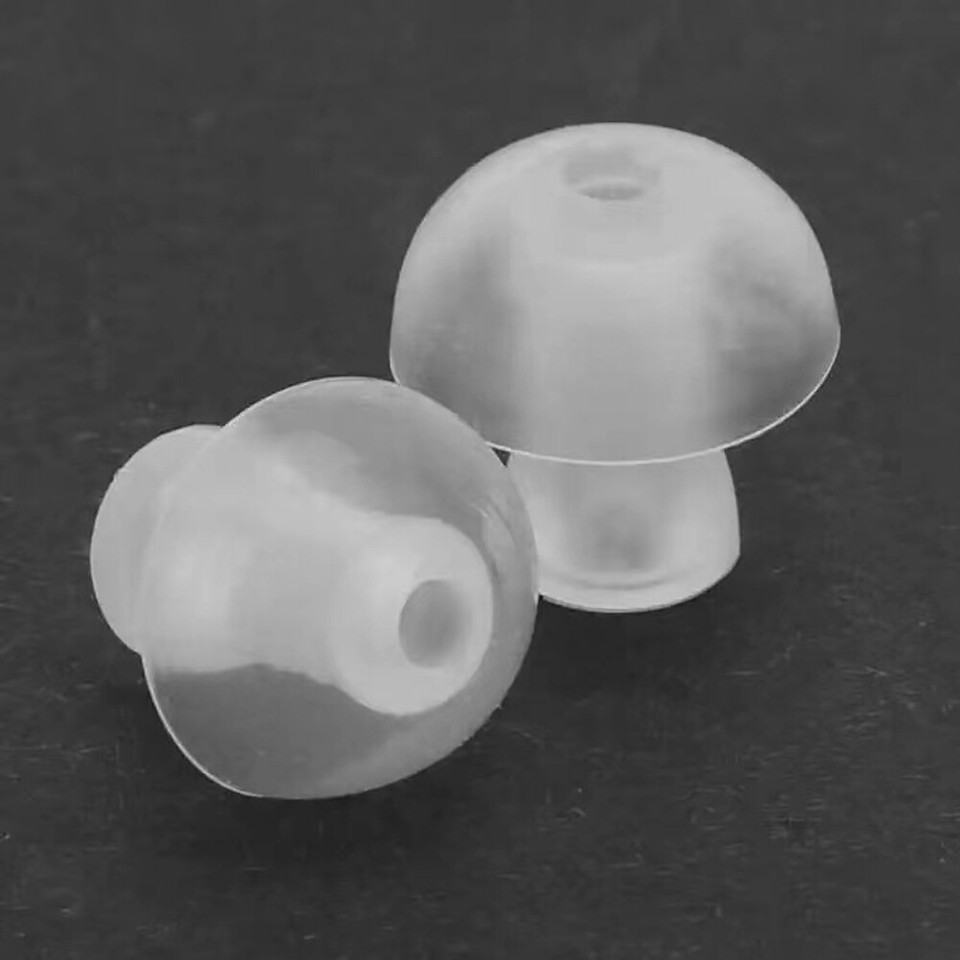 30pcs Hearing Aid Ear Tips Domes Silicone Earplug Replacement Ear Plug ...