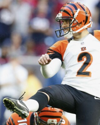 DOUG PELFREY 8x10 PHOTO #1 Cincinnati Bengals Kicker WM | eBay