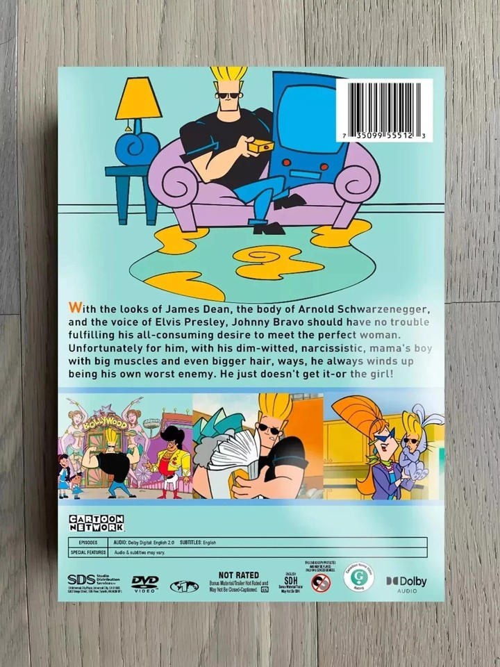 (65 episodes) Johnny Bravo Complete Series seasons 1-4 DVD (6 discs) | eBay