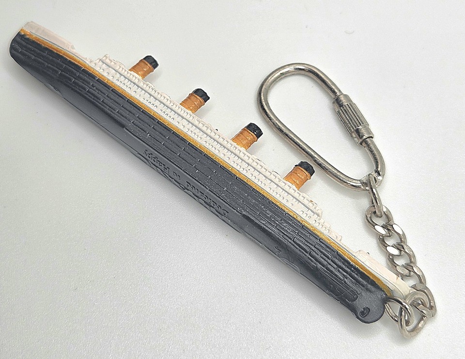 FREE SHIPPING- Vintage Titanic Wooden Ship Key chain Key Ring | eBay
