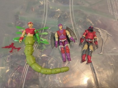 GI Joe 3 3/4" Cobra Figure Lot W Golobulus Nemesis Enforcer Cobra-la ...
