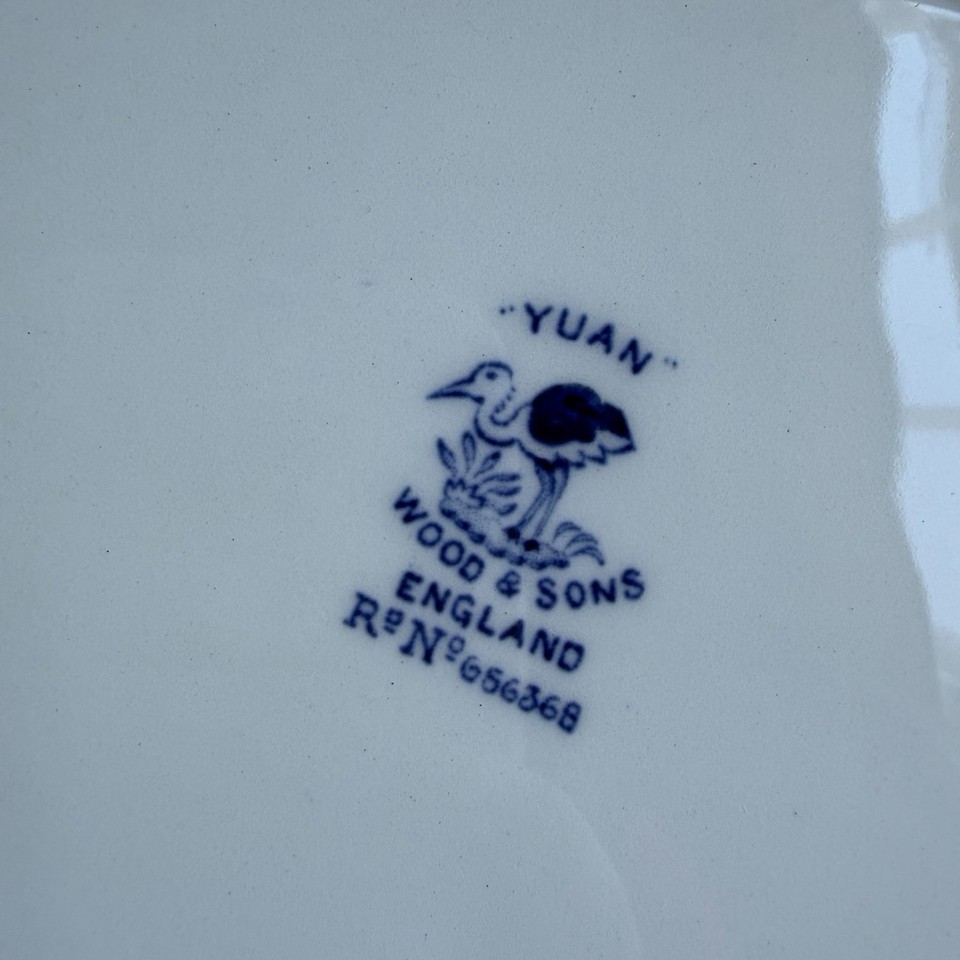Wood & Sons Oval Platter Yuan Pattern (P2-0002) | eBay UK