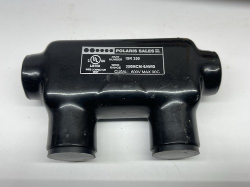 Lot Of 2NSI INDUSTRIES ISR 350 INSULATED INLINE SPLICE 350MCM-6AWG 90C ...