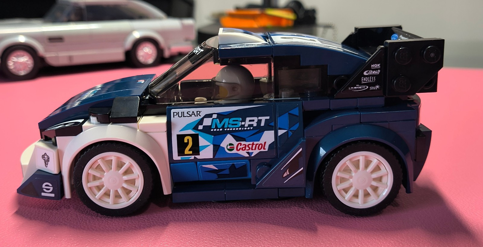 LEGO 75885 Speed Champions FORD FIESTA M-Sport WRC 2018 Rally Race Car ...