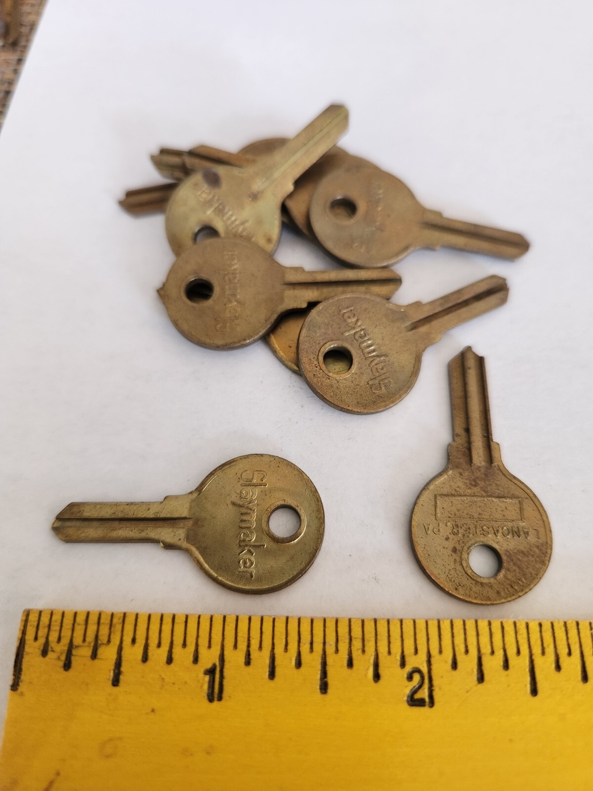 Slaymaker Lock Blank Key - Lot of (10) NOS padlock blanks - vintage | eBay
