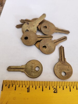 Slaymaker Lock Blank Key - Lot of (10) NOS padlock blanks - vintage | eBay