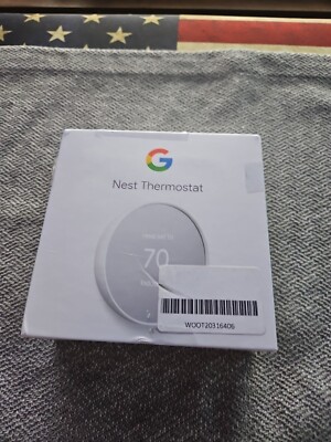 Google Nest Smart Thermostat, Snow - GA01334-US 193575007649| eBay