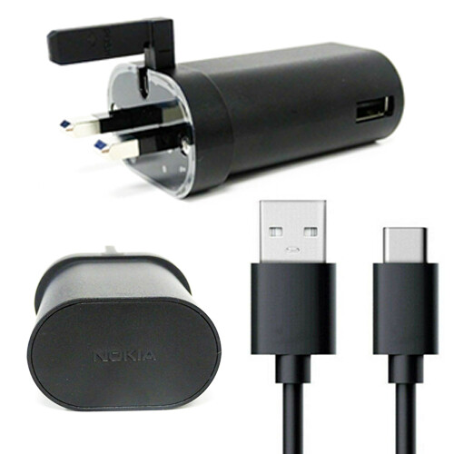 Nokia Charger Adapter + Type C Cable for Multiple Nokia Phone Models ...