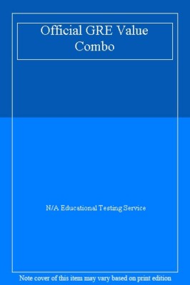 Official GRE Value Combo by Service New 9781260010565 Fast Free ...