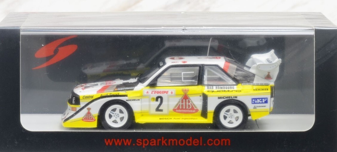 Audi Sport Quattro 2 Scalextric Slot Car C3634 AUDI Sport Quattro E2