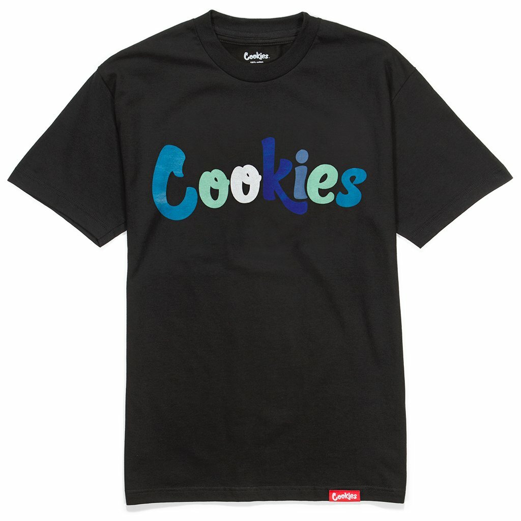 NWT Berner Cookies SF Clothing Chateau Logo Black/Blue Tee | eBay