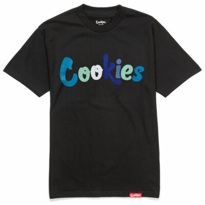 NWT Berner Cookies SF Clothing Chateau Logo Black/Blue Tee | eBay