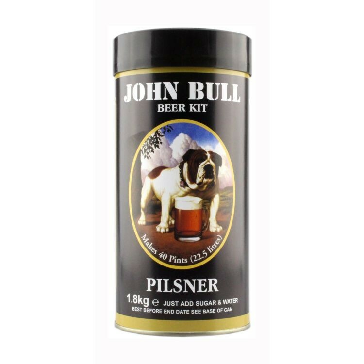 John Bull BEER KIT 1.8kg Just Add Sugar and Water Makes 40 Pints Home ...