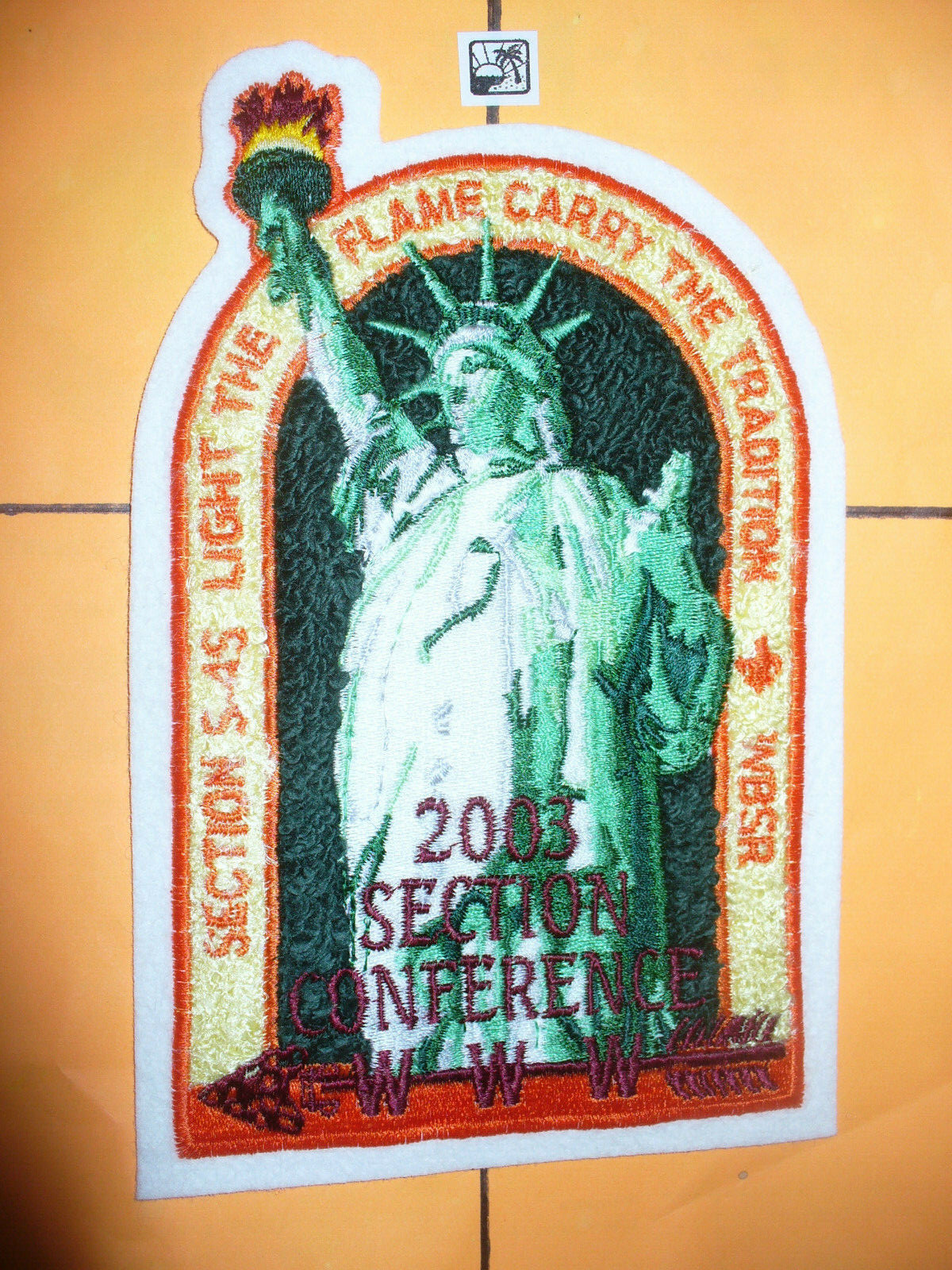 OA 2003 S4S S4 Conference,Chenille,Patch,239 Host,229,237,265,326,564 ...