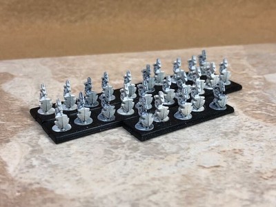 Warhammer 40k Epic Chaos Mutants Stands x5, Combined Shipping | eBay