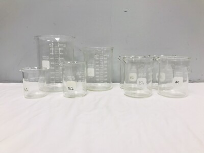 Pyrex Labware Lab Glassware 30 50 100 150 200 250 400 600 1000 2000 mL ...