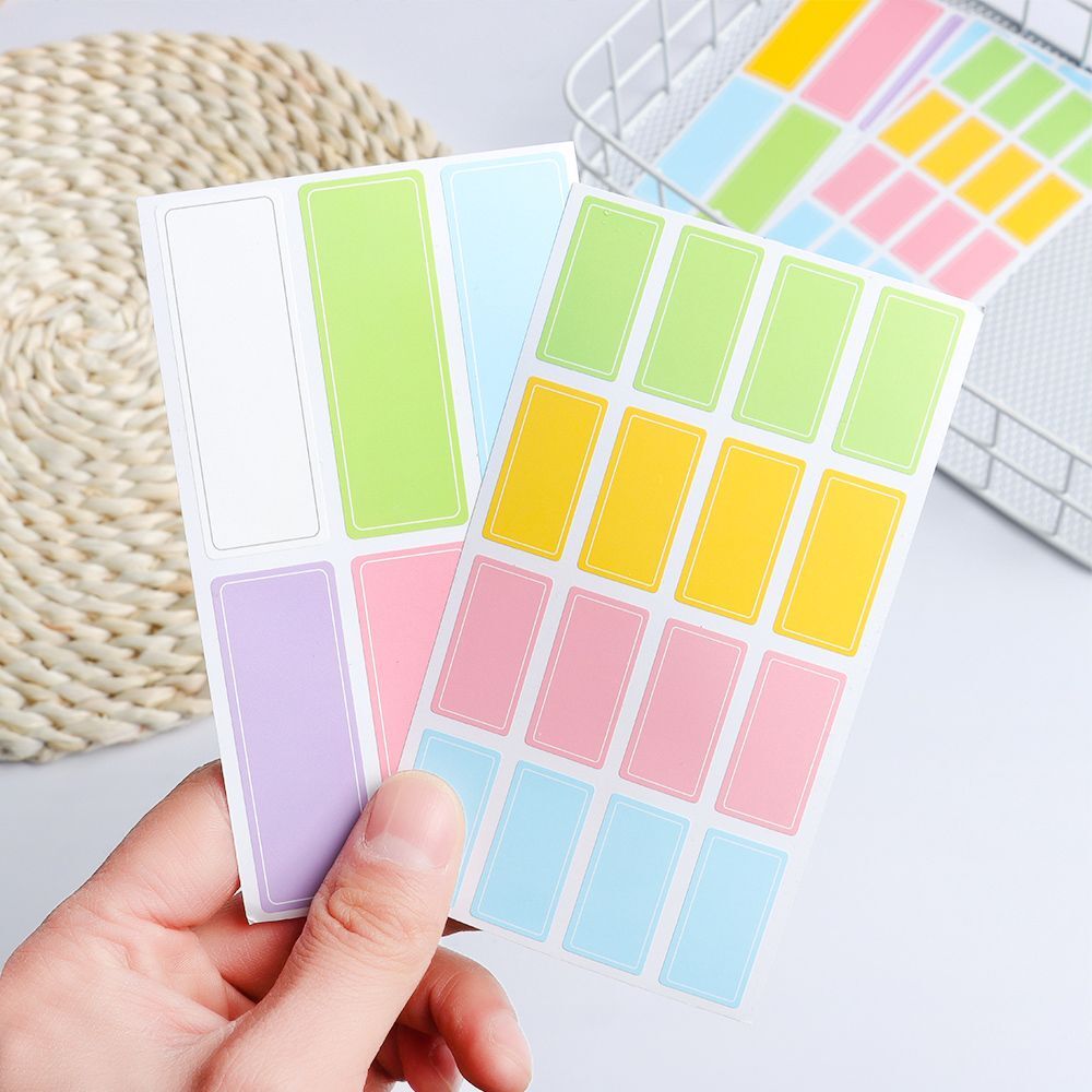 Self Adhesive Stationery Sticker List Labels Name Stickers Label ...