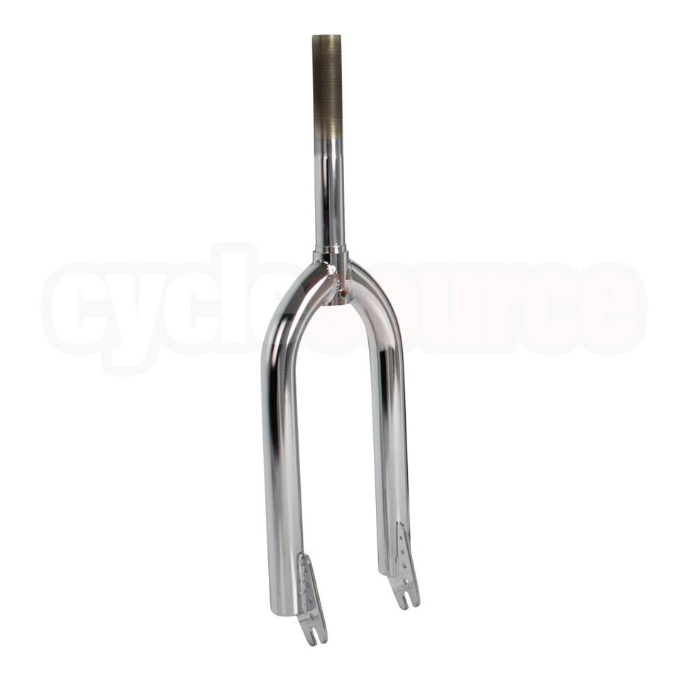 20" BMX MX Bicycle Bike Fork Steel 1" Threaded Chrome | eBay