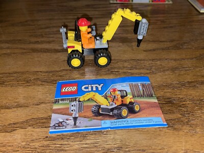 30312 LEGO Demolition Driller – 100% Complete w Instructions EX COND ...