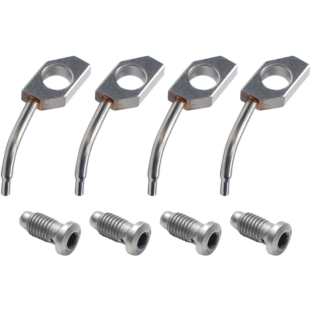 4Pcs Engine Piston Oil Nozzle Kit Sliver For Opel Zafira Chevy Cruze ...