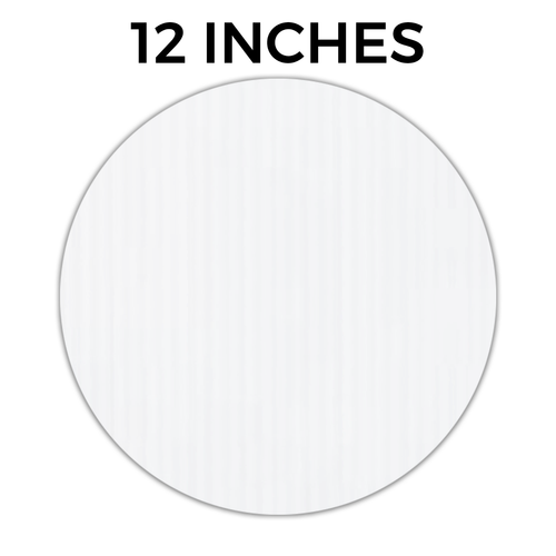 12 Inch Circle Rounds, Corrugated Plastic, Set of 12 | eBay