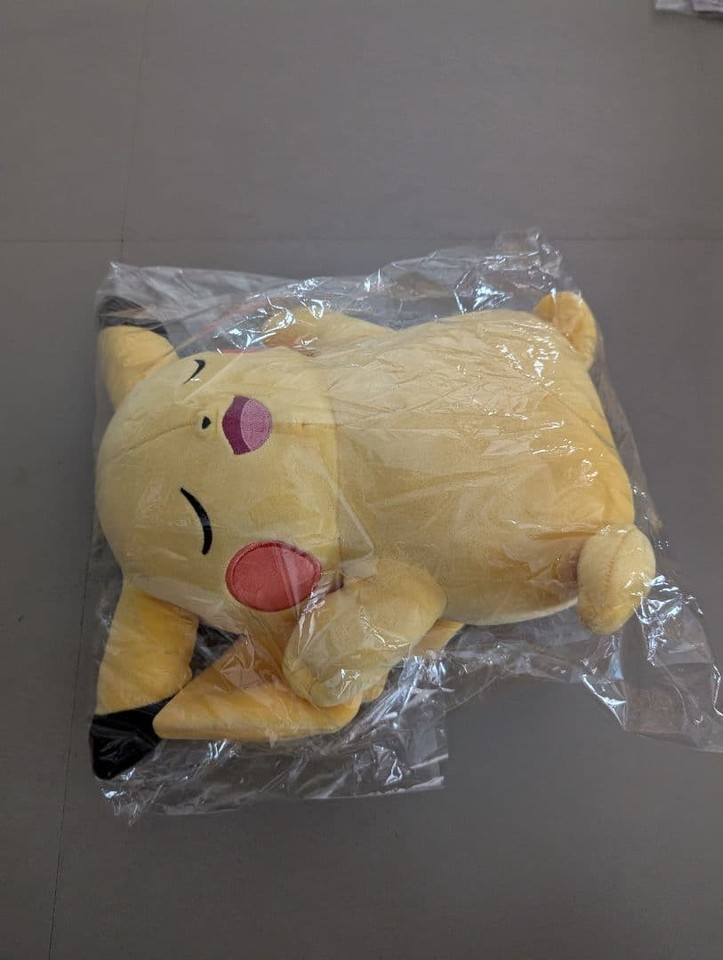 Pokemon Sleep Plush Toy Goodnight Pikachu | eBay
