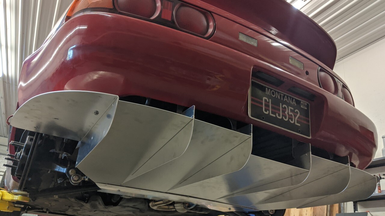 1991 -95 Toyota MR2 Wilhelm Raceworks Rear Diffuser Undertray 2GR ...