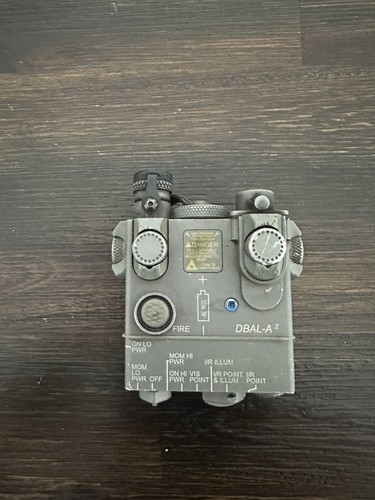 Dbal A2/PEQ 15 Genuine Full Power Red Vis Laser/IR Pointer/IR ...