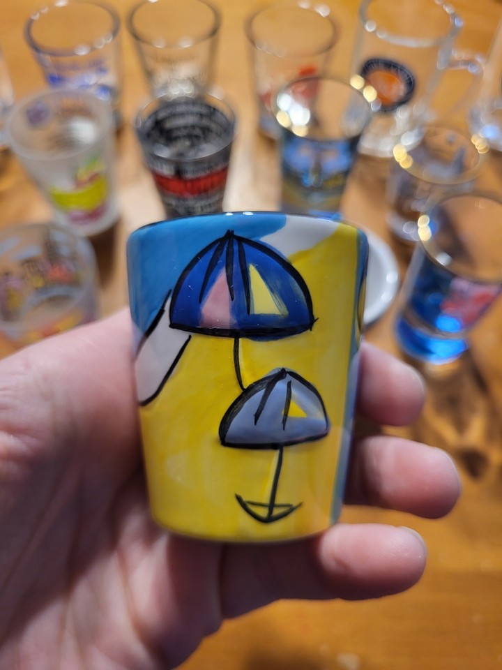 Fort Lauderdale Florida Beach Themed Water PCF Souvenir Colorful Shot ...