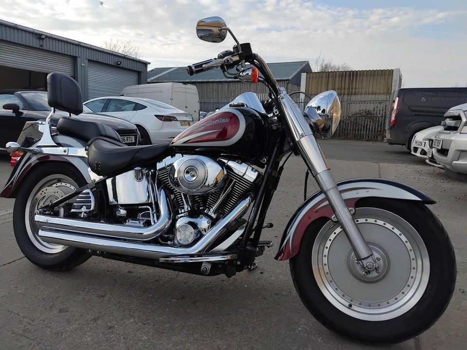 2006 06 HARLEY-DAVIDSON FAT BOY FLSTFI FATBOY FUEL INJECTED LOW MILES ...