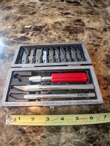 X Acto Vintage Knife Set for Craft Hobby Hobby | eBay