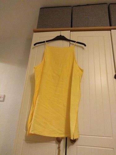 New NO Tags PRIMARK Yellow Longline Cami Top Size 16 | eBay UK