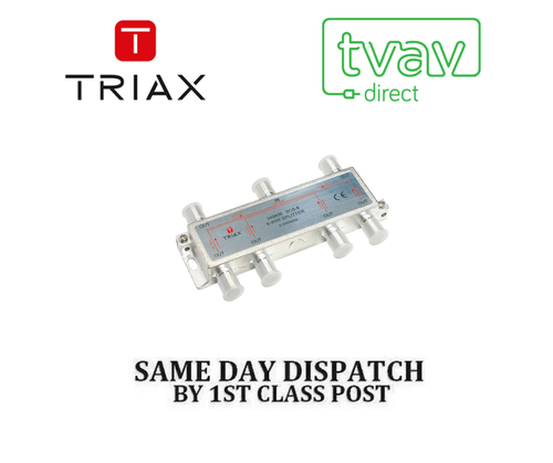 Triax 6 Way F Type 5 - 2400 MHz Splitter SCS 6 349806 | eBay UK