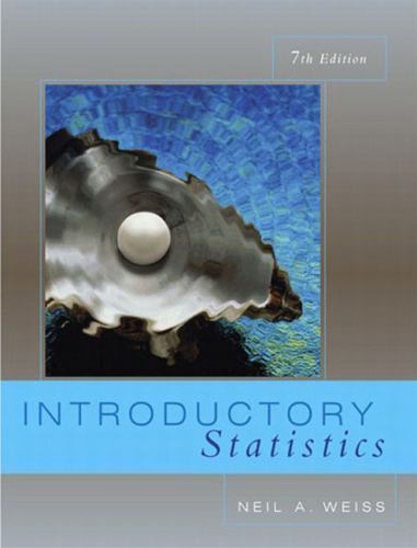 Introductory Statistics (7th Edition) by Neil A. Weiss 9780201771312| eBay