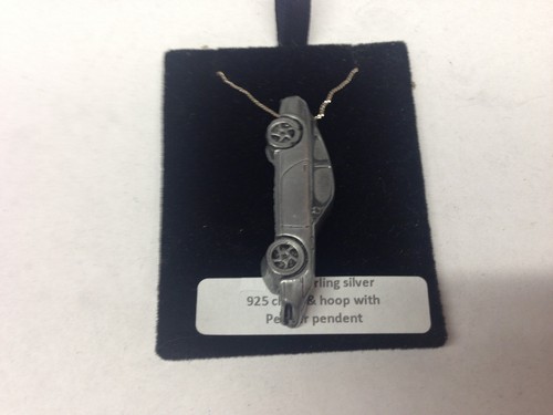 Porsche 911 (Type 996) ref195 Car On 925 sterling silver Necklace 16,18 ...