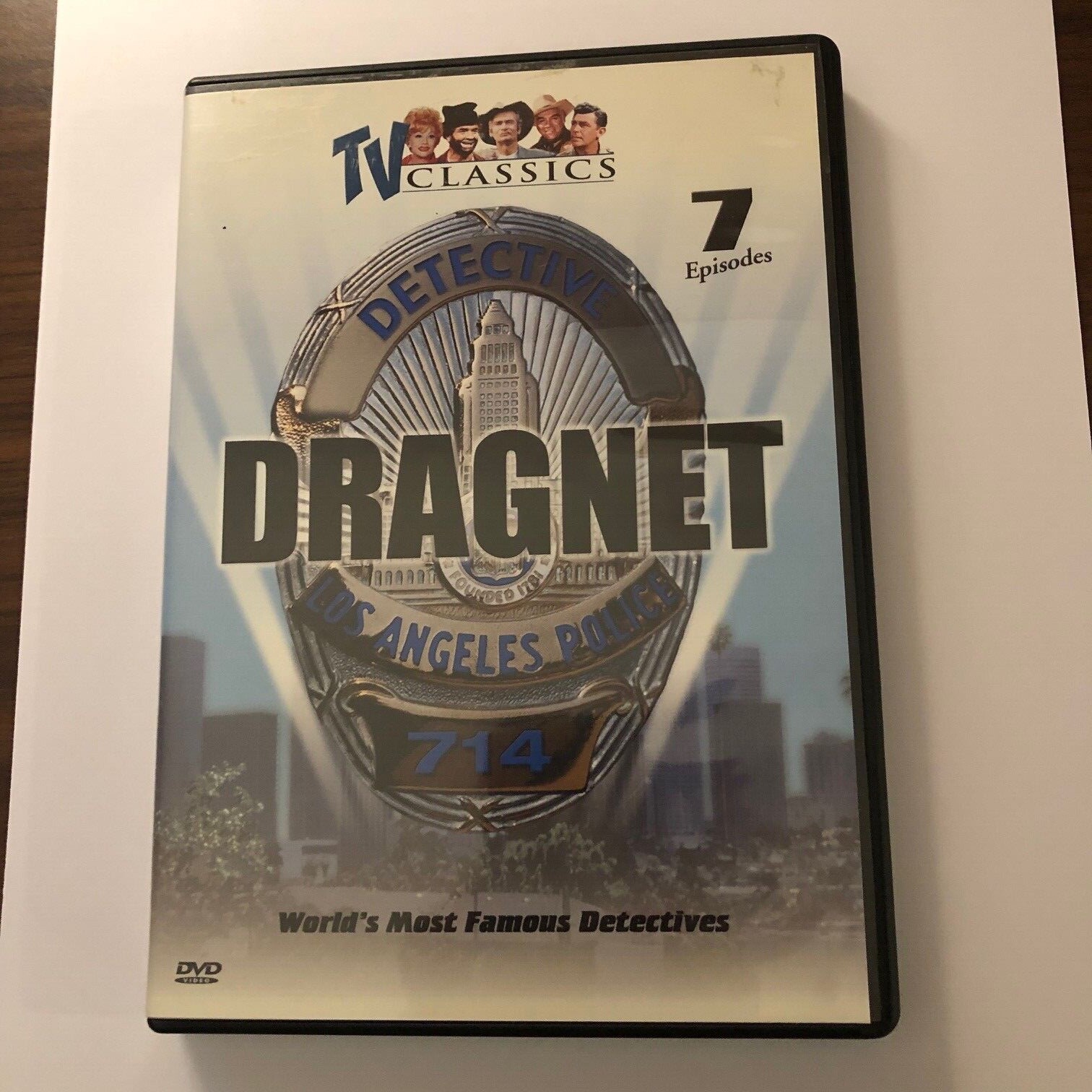 TV Classics Dragnet 7 Episodes Volume 2 (DVD 2003) PRE-OWNED | eBay
