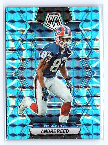 2023 Panini Mosaic Andre Reed Reactive Blue Mosaic Prizm #25 - Buffalo ...