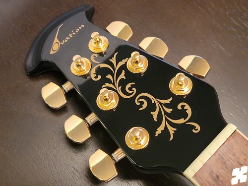 Guitar Headstock Vines Design Decals Inlays for Any Guitar 30 Colors ...