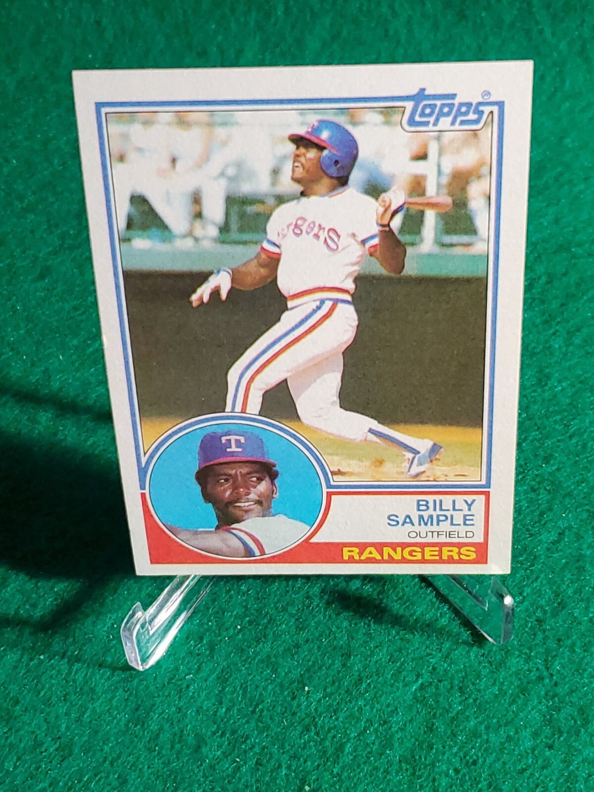 1983 Topps Billy Sample #641 Texas Rangers | eBay