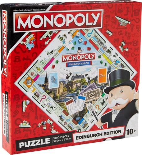 Edinburgh Monopoly 1000 Piece Jigsaw Puzzle Game | eBay Australia